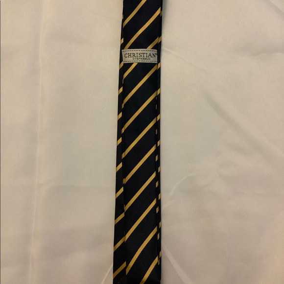 Christian Stephanus | Accessories | Christian Stephanus Navy Gold ...